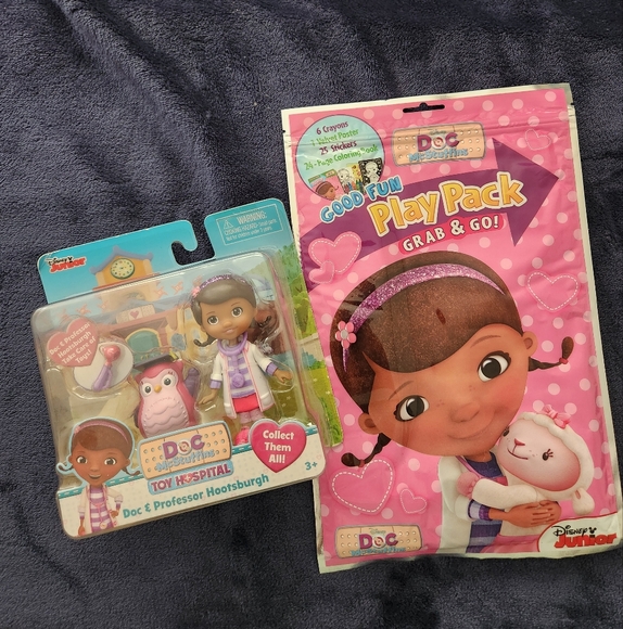 Disney | Toys | Disney Doc Mcstuffins Toy Hospital Set With Pink Play ...